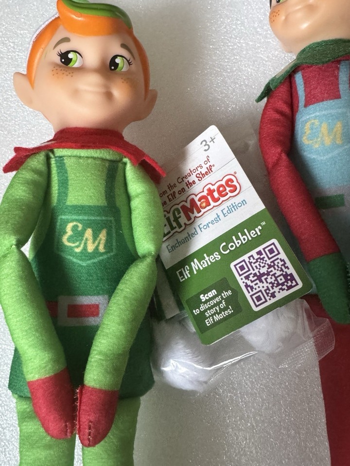 Elf Mates Elf On The Shelf 3 Friends The Chef, Toy Maker And Cobbler ...
