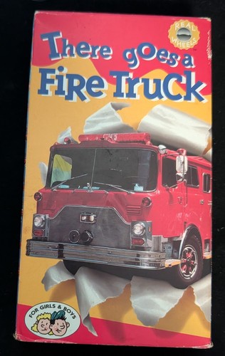 There Goes a Fire Truck (VHS) KidVision Real Wheels Children’s Tape | eBay