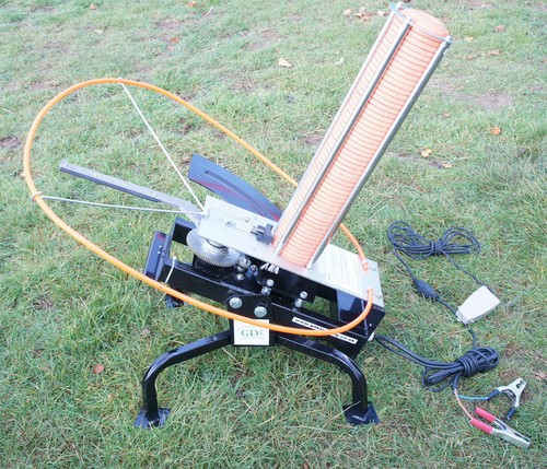 GDK BLACK QUAIL AUTOMATIC 12v, ELECTRIC CLAY PIGEON TRAP, 90 CLAY ...