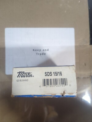 Martin SDS 15/16 QD Bushing SDS1516 *No Bolts* #58 | eBay