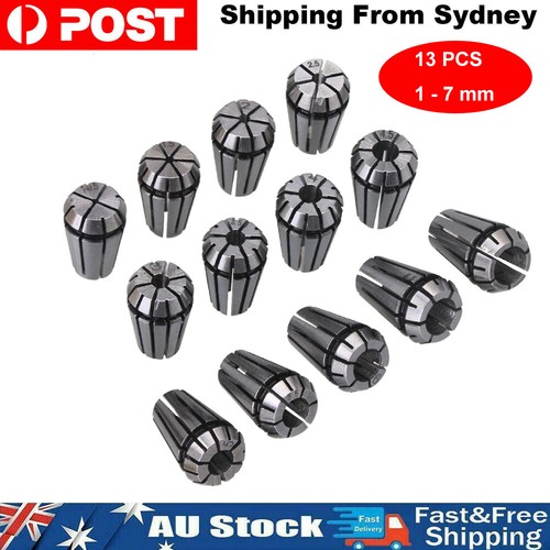 13Pcs ER11 Spring Collet Set for Milling, Boring, Drilling | eBay