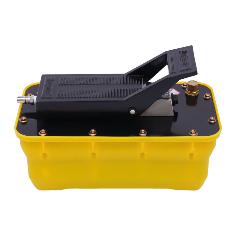 Jack Pump Air Over Hydraulic Foot Pump Rotary Lift 10000PSI 0.75-0.95 ...