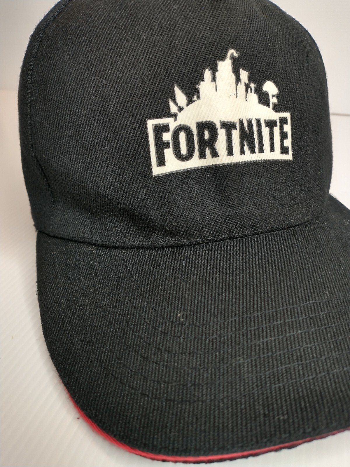 Fortnite Gaming Hat Black White Baseball Cap Adjustab… - Gem