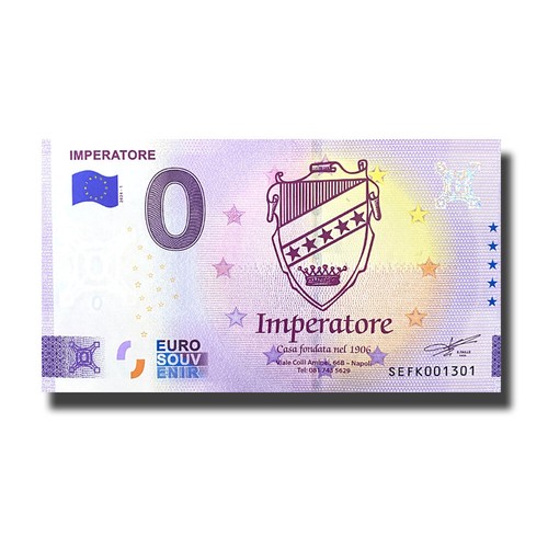 0 Euro Souvenir Banknote Imperatore Italy SEFK 2024-1 | eBay
