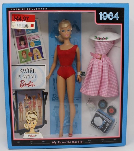 2009 Mattel Barbie Collector My Favorite Barbie 1964 Swirl Ponytail # ...