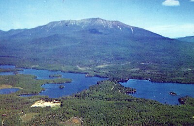 Katahdin's Serrated Granite Summit Maine's Highest Mountain Postcard | eBay