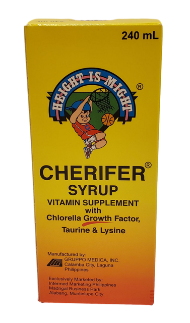 CHERIFER Vitamin Suplement with Chlorella Growth Factor, Taurine and ...