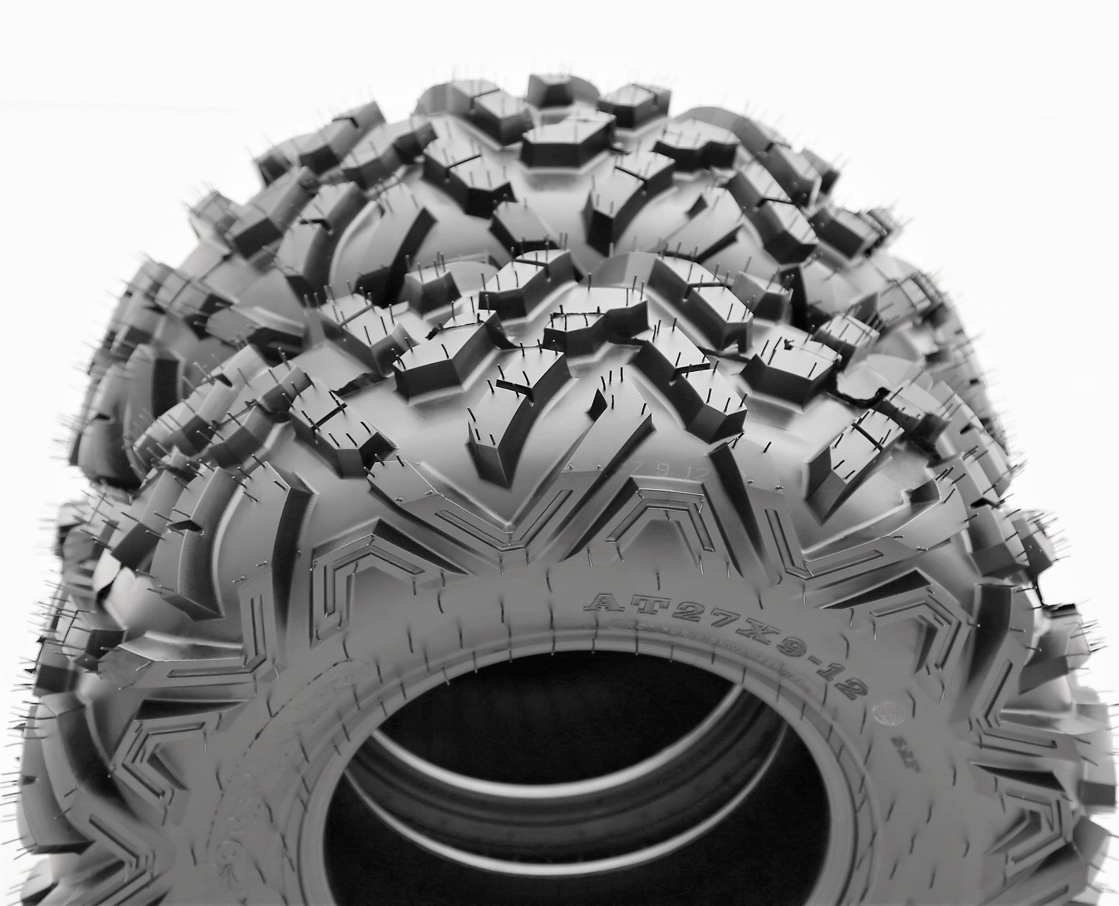 4 Forerunner Atlas 27x9.00-12 27x9-12 52F 6 Ply A/T All Terrain ATV UTV ...