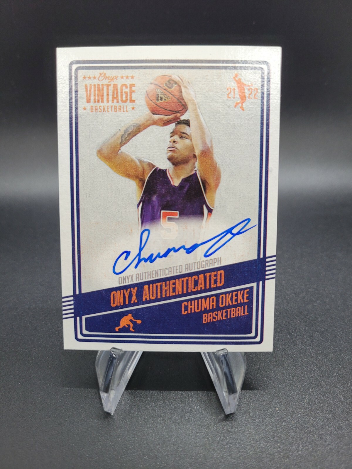 2021 ONYX VINTAGE CHUMA OKEKE ON CARD AUTOGRAPH AUTO VACO | eBay