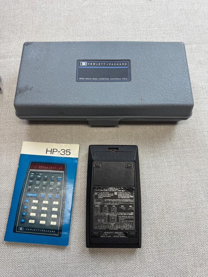 Vintage Hewlett Packard HP-35 Scientific Calculator No Power | eBay