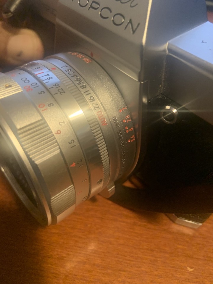 Beseler Japan Topcon Unirex SLR Film Camera w/ Kogaku 50mm Lens - W ...