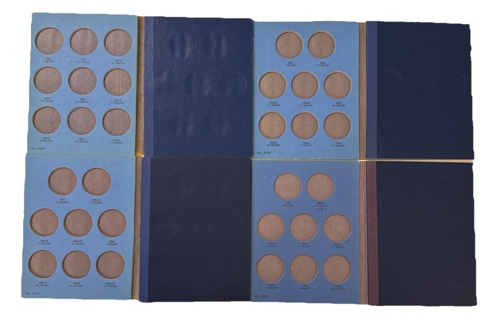 Lot Of 4 EMPTY Whitman Coin Collecting Folders NO COINS Fast Shipping ...