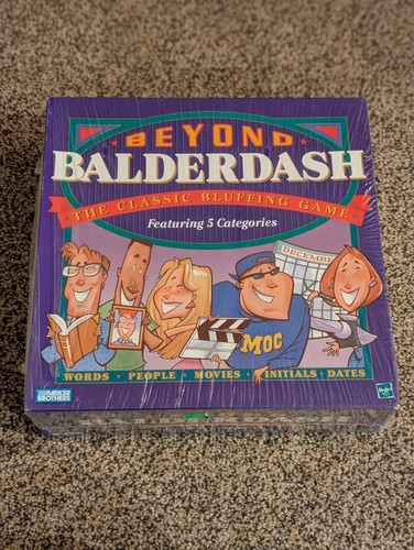 Parker Brothers Beyond Balderdash Board Game 1997 Vtg Retro 1990s ...