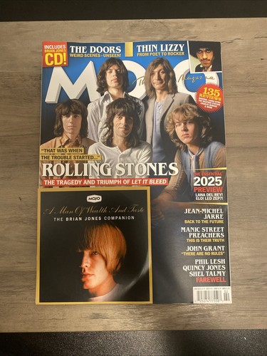 UK Mojo Magazine: Free CD, The Rolling Stones, Brian Jones, Thin Lizzy ...