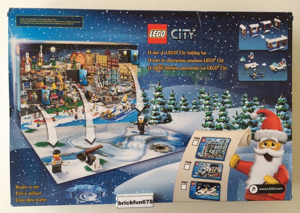 Lego 7553 City 2011 Advent Calendar New In Factory Sealed Box ...