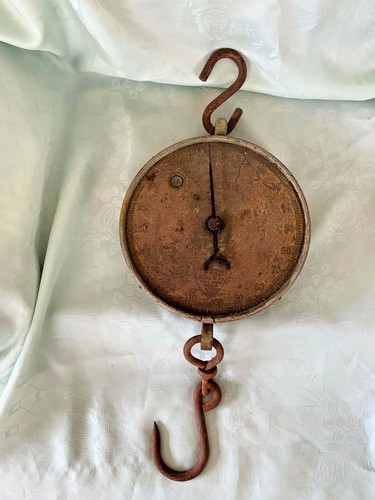 VINTAGE SALTER 235T SPRING BALANCE SCALES 200lbs x 1lbs | eBay