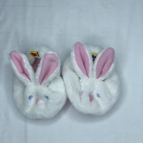 Build A Bear White Bunny Slippers 2012 | eBay