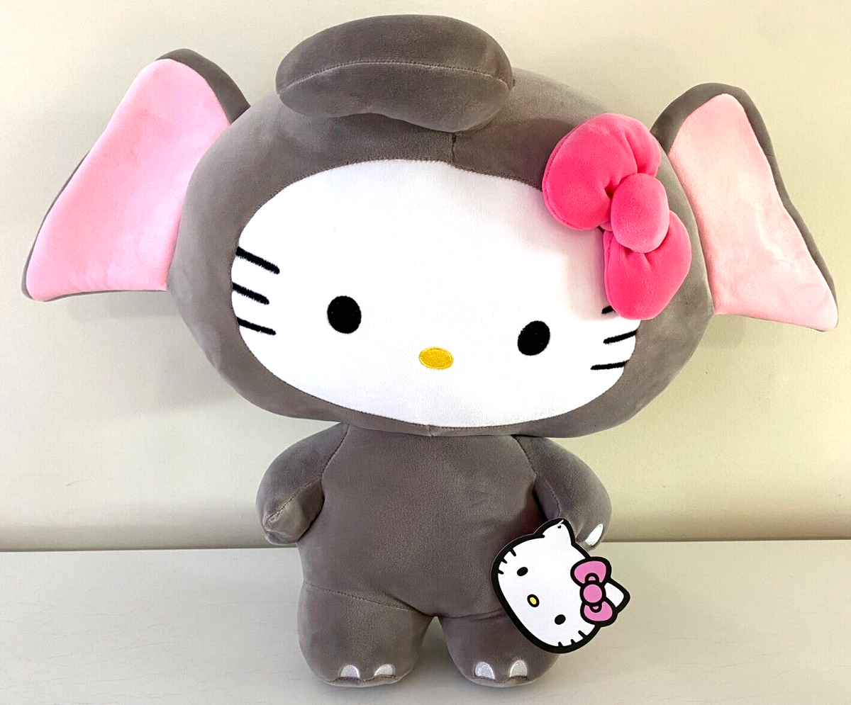 Sanrio Elephant Hello Kitty Elephant Parade Summer Figurine NIB