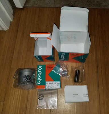 KUBOTA GENUINE PARTS KIT PISTON & RING PART # 107916-28440 | eBay
