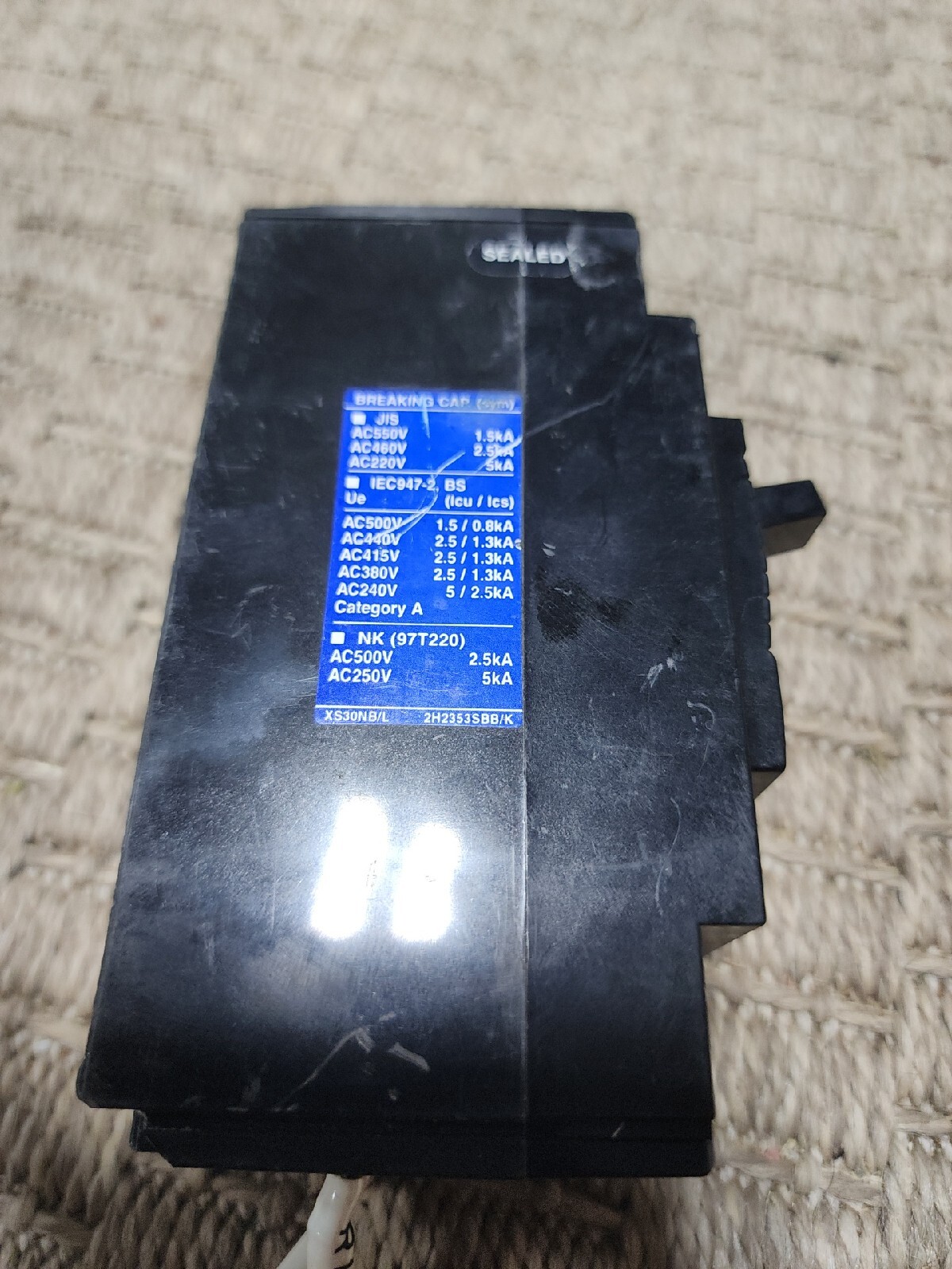 Terasaki TemBreak Circuit Breaker XS30NB 10A 50/60Hz 2 Pole | eBay