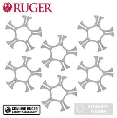 Ruger LCR MOON CLIPS 6-pk 9mm 5-Rounds SS Finish 90460 FAST SHIP | eBay