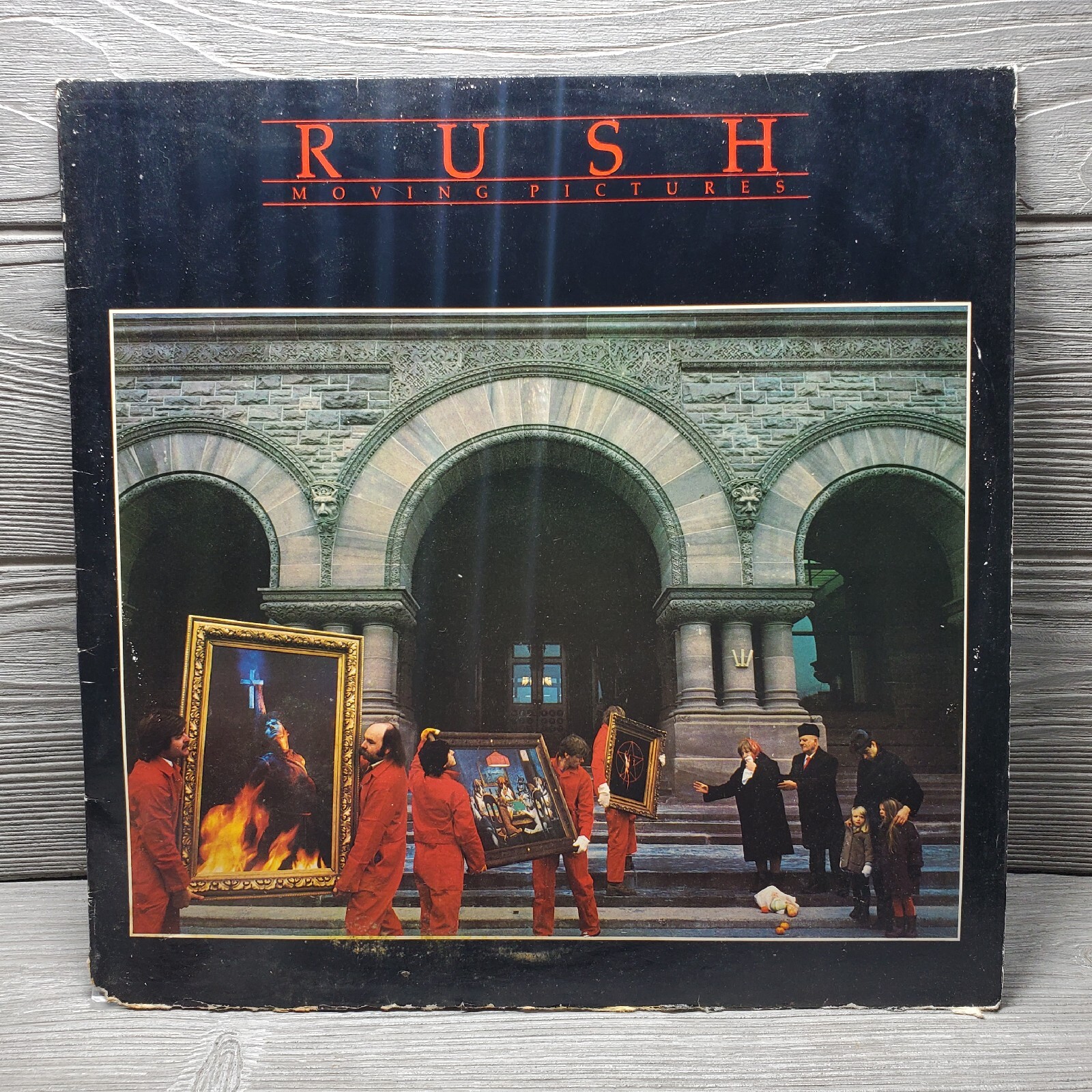 RUSH - Moving Pictures LP Vinyl Record Mercury SRM-1-4013 Prog Rock PRC ...