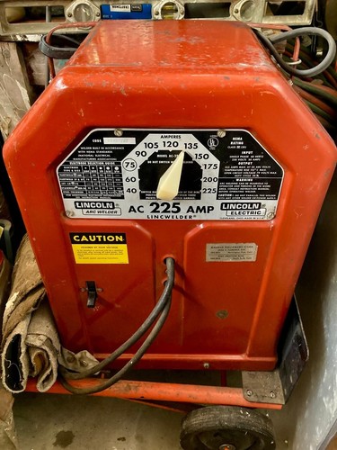 Lincoln Electric AC-225 AC Arc Welder, Transformer, 230 Volt, 40-225 ...