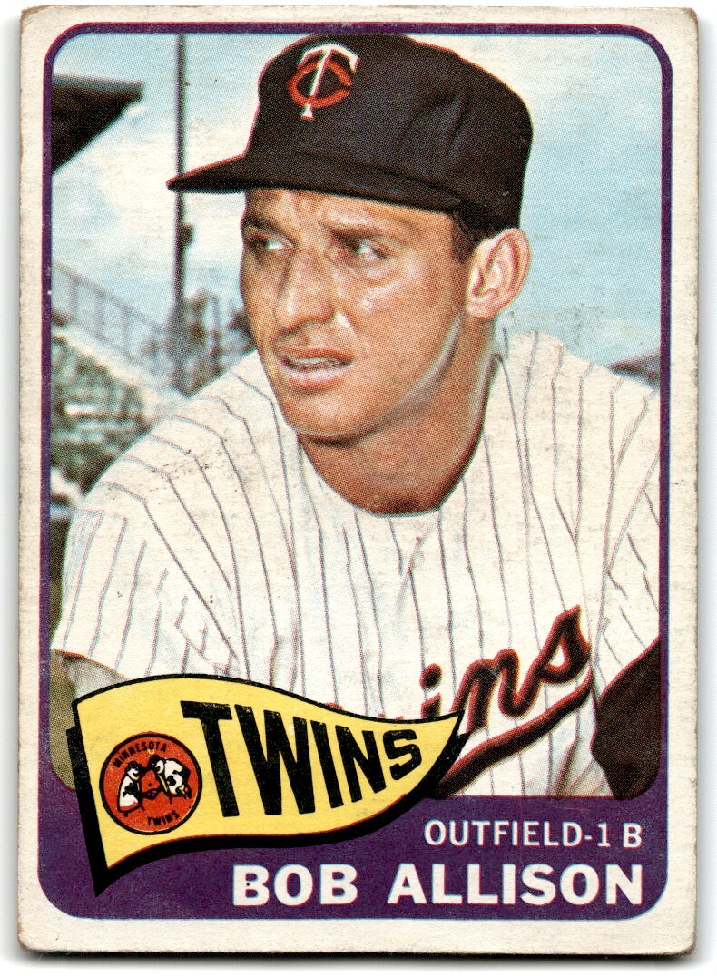 1965 Topps Bob Allison Baseball Cards #180 | eBay