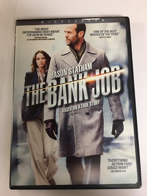 The Bank Job (DVD, 2008, Widescreen) Jason Statham Roger Donaldson ...