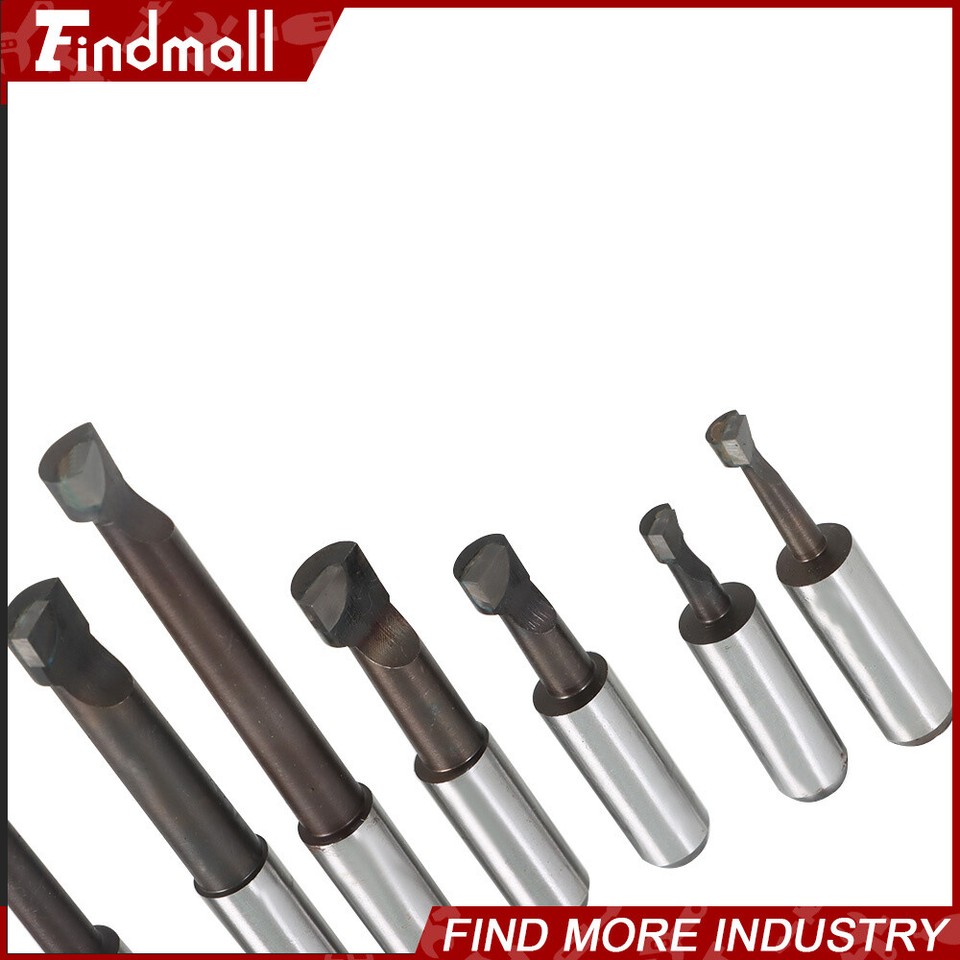 2" Boring Head (7/8-20) With MT2 Shank and 9Pcs 1/2" Shank Boring Bar ...