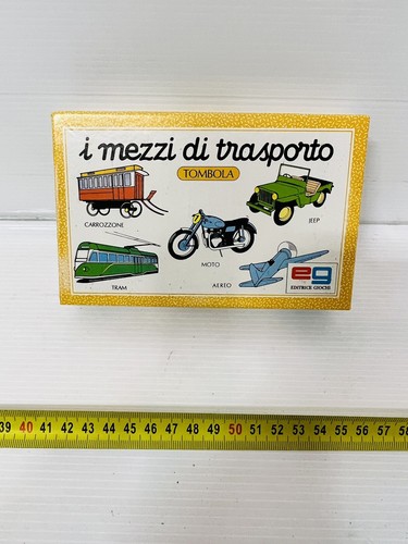 The Tombola Eg Transportation Bingo Game In Box New! 80s | eBay