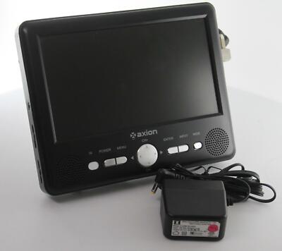 Axion AXN-8701 7-Inch Widescreen Handheld LCD TV with Built-In Tuner ...