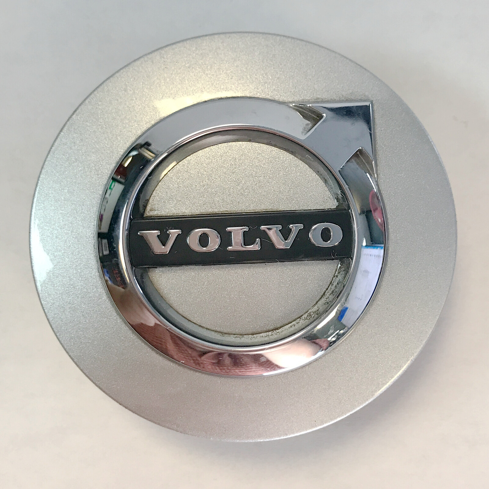 Single OEM SILVER Center Cap For 2017-2019 VOLVO S90 31471435 560-70430 ...