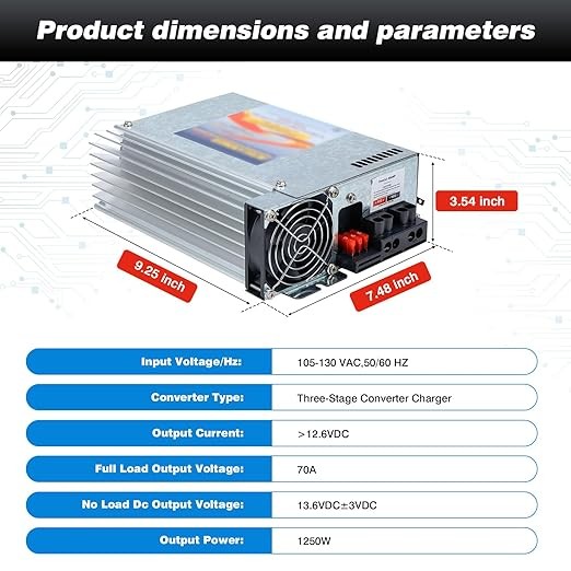 PD9280AV Inteli-Power 9200 Series Converter/Charger with Built-in ...