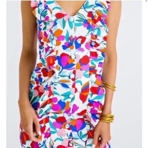 Karlie Bright Floral Mini Dress Size L | eBay