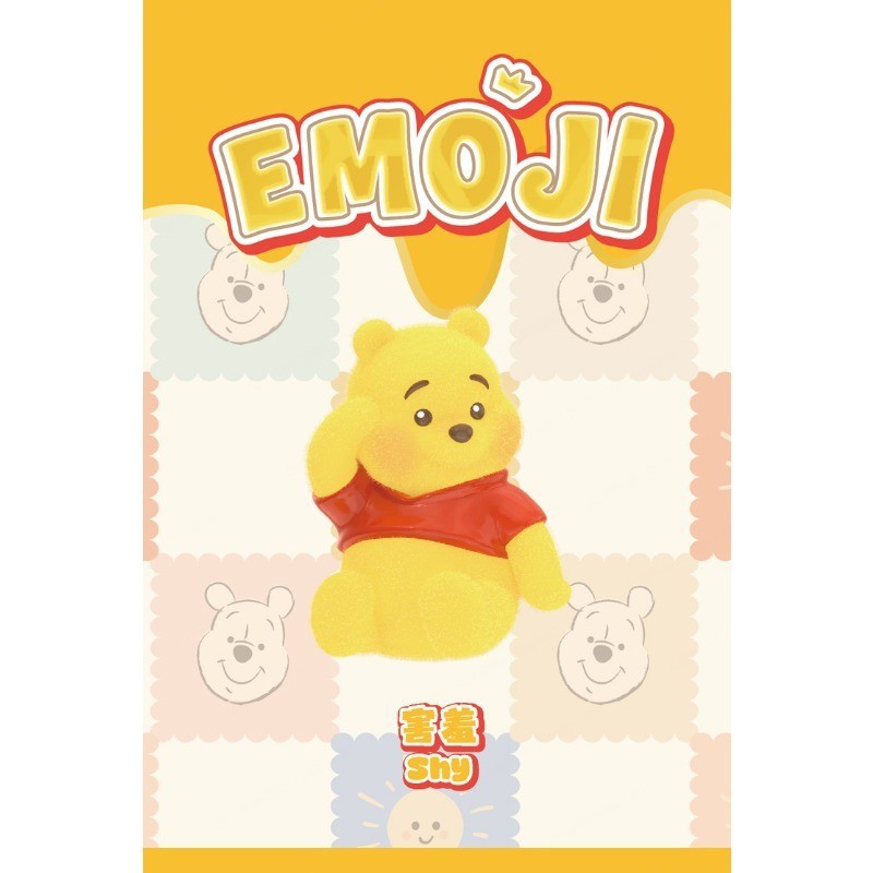 Set Of 9New TOPTOY Disney Winnie The Pooh Emoji Series Blind Box Figure ...