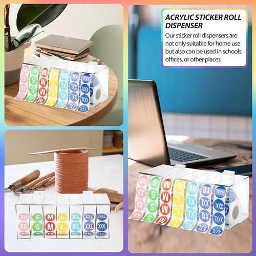 Label Organizer Roll Label Storage Versatile For Home Use Enhanced ...