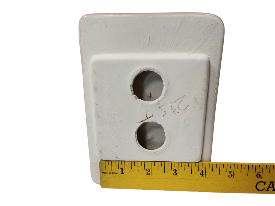 Vintage Mamie Pink Ceramic Soap Dish Tray Shower Mid Century Modern ...