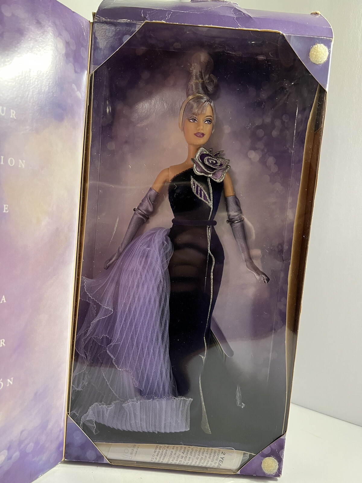 Barbie Bob Mackie Sterling Silver Rose Rosa Exotica Doll 55452 Mattel ...
