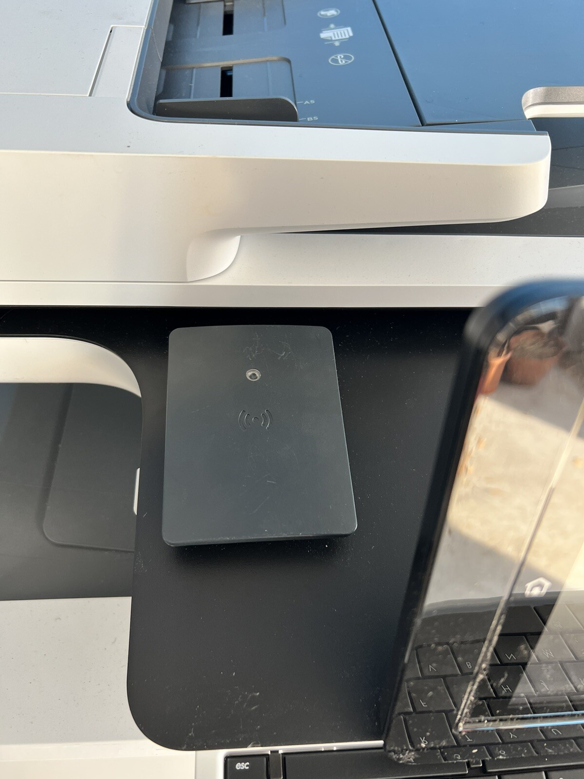 color laser jet managed flow mfp e57540 hp printer | eBay