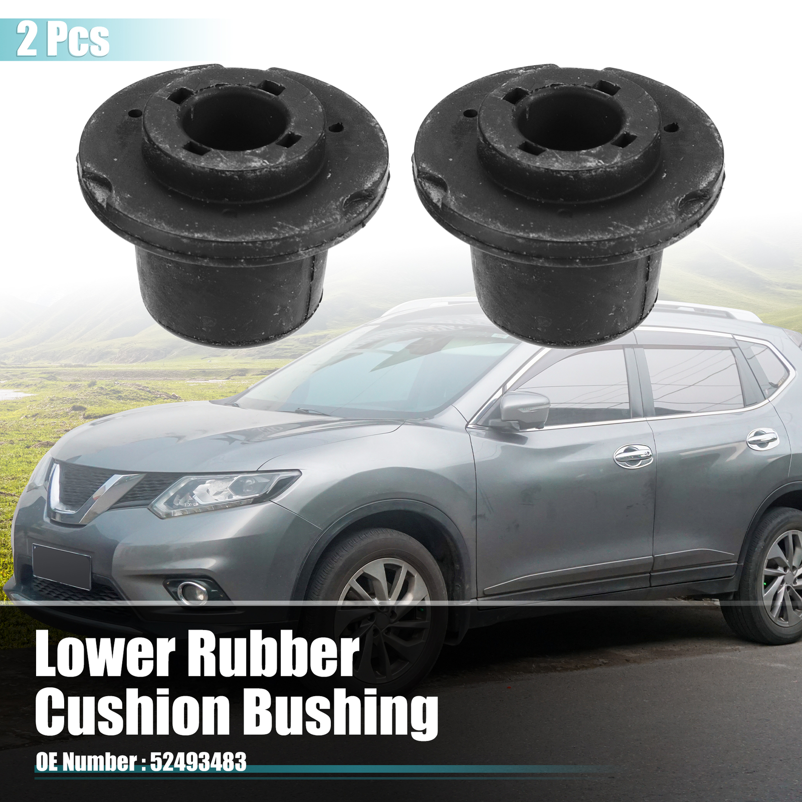 2pcs Lower Rubber Cushion Bushing for Chevrolet Malibu 2004-2021 No ...