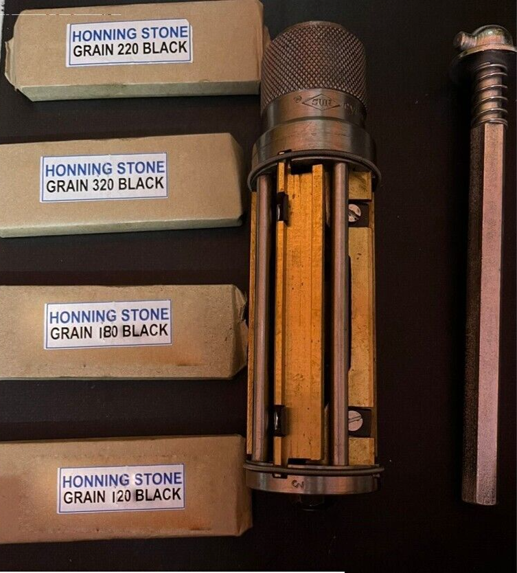 CYLINDER ENGINE HONE KIT 45mm to 65 mm Honing Machine + 4 Grit Honing ...