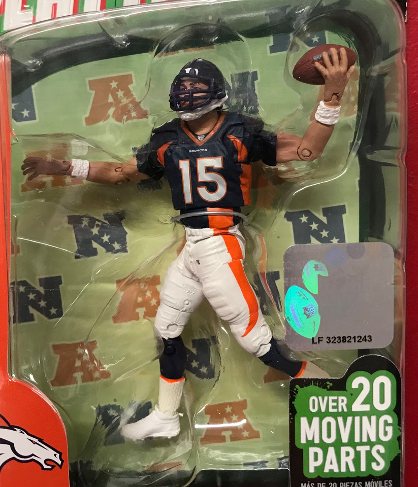 McFarlane Toys NFL Play Makers Denver Broncos Tim Tebow Action Figure ...
