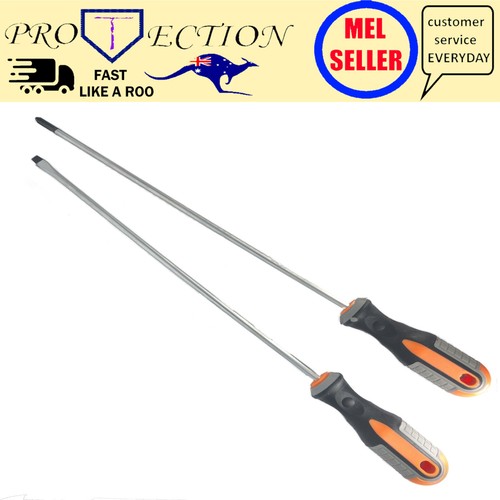 Long Driver Set 300mm Durable Screwdriver Screw Hand Tool DIY Home ph ...