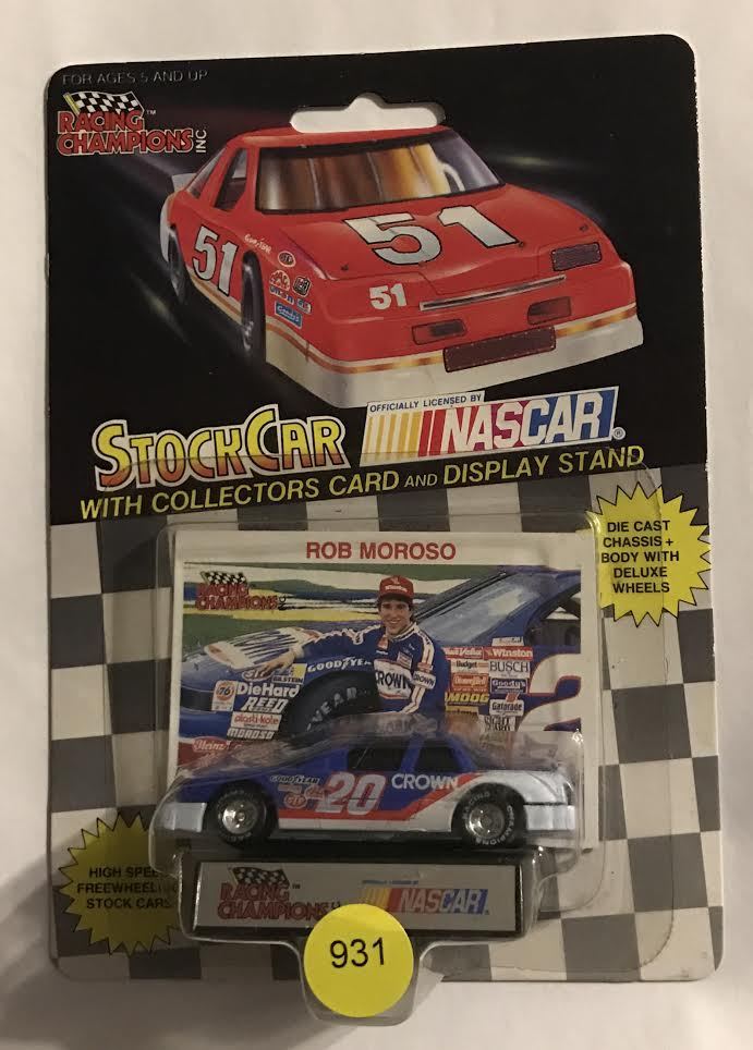 1990 #20 ROB MOROSO CROWN / FAST FARE W/ STP STICKERS & NASCAR #931 | eBay