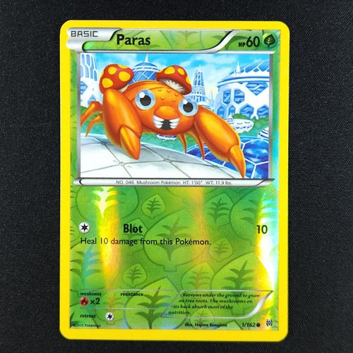 Paras 1/162 Holo - BREAKthrough - Pokemon Card | eBay