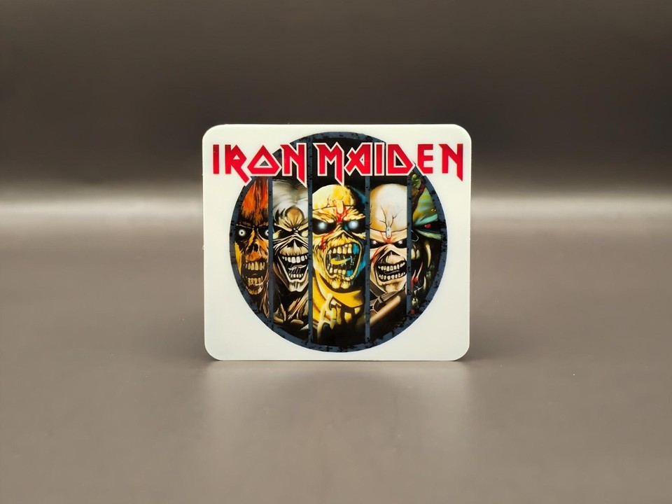 Iron Maiden Inspired Stickers Eddie The Head Decals Up The Irons Heavy ...