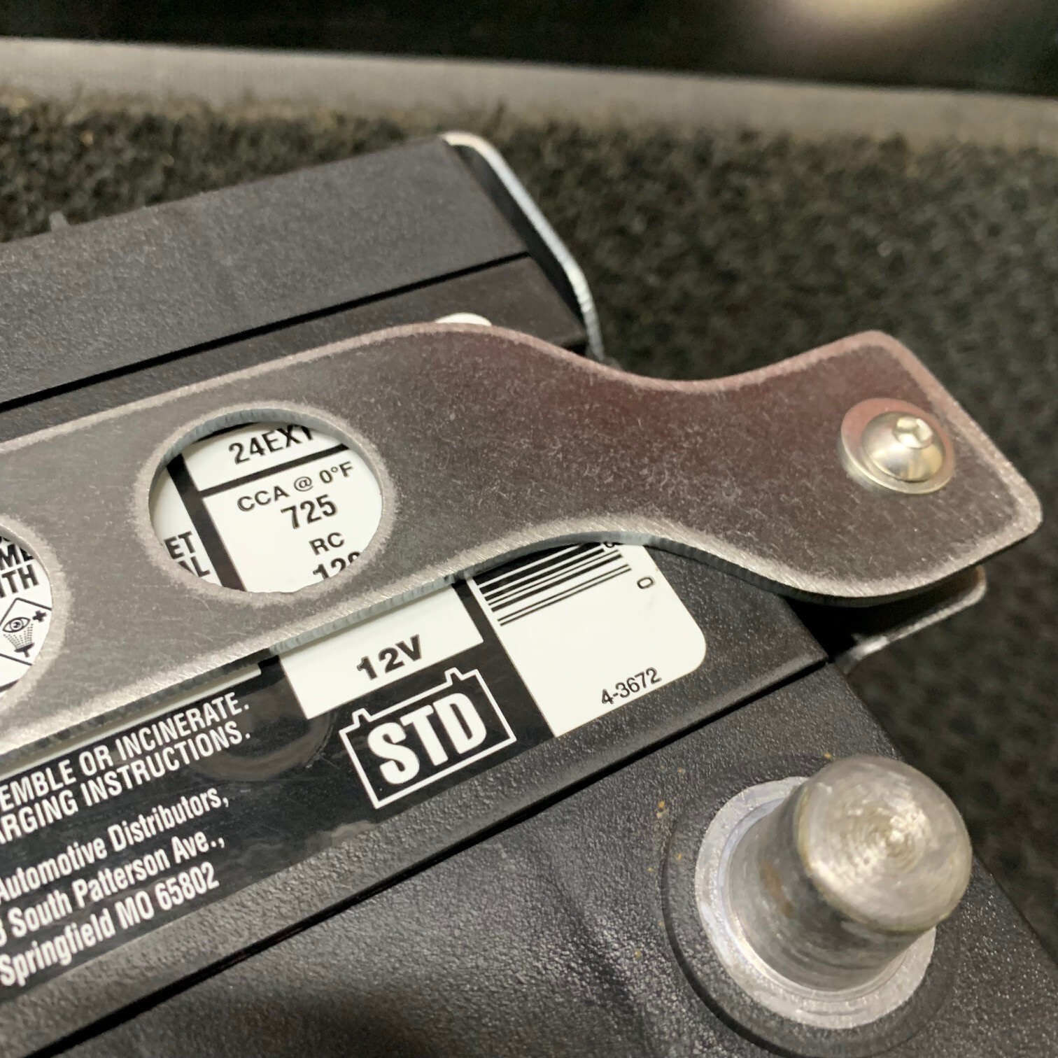 Group 24 Battery Tray - with Extra Side Strap Battery Box - WinterFab ...