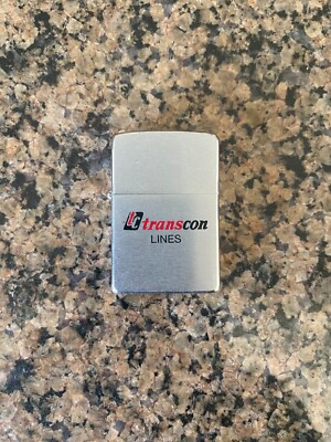 VINTAGE ZIPPO BRADFORD TC TRANSCON LINES TRUCKING | eBay
