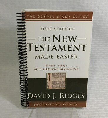 LDS / NEW TESTAMENT MADE EASIER PART 2 / ACT THROUGH REVELATION / DAVID ...